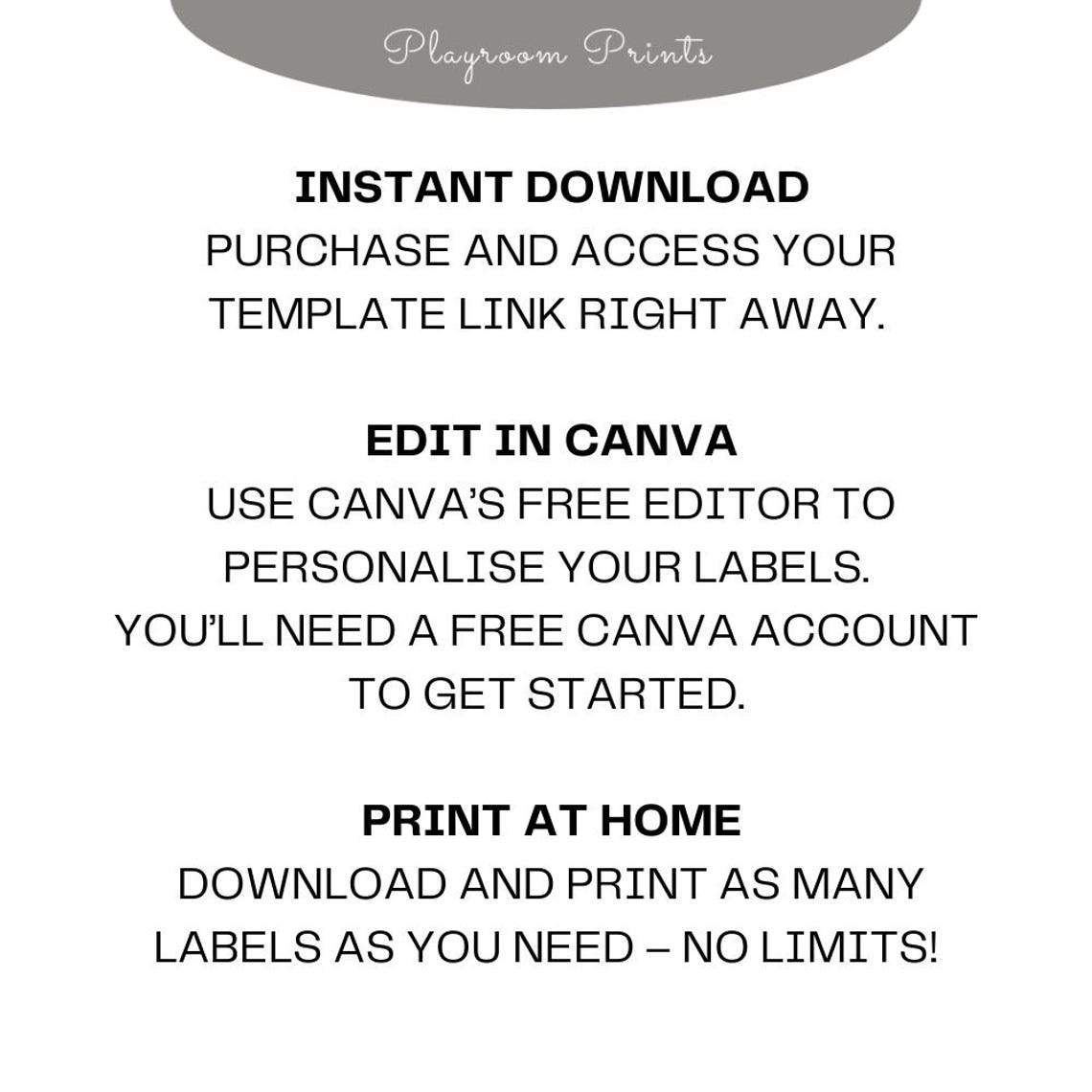 Editable Transport Name Labels – Canva Template – Printable Car & Truck ...