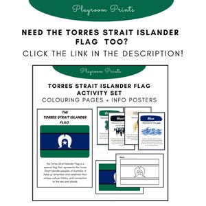 Aboriginal Flag Craft & Poster Info Set , Printable NAIDOC Week ...