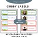 Custom Classroom Labels With Images | Editable Canva Template | Perfect ...