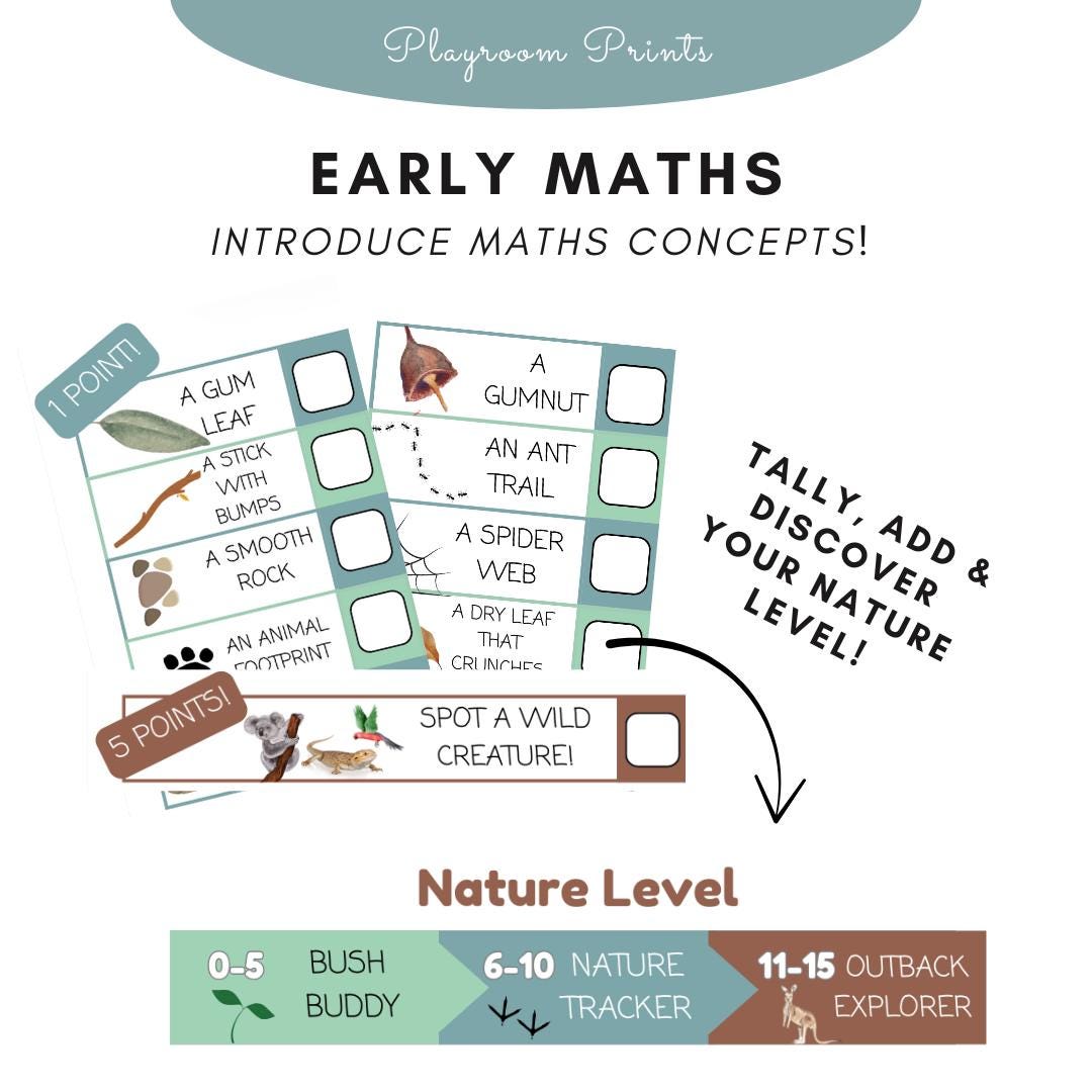 Australian Bush Scavenger Hunt Printable – Outdoor Nature Activity With ...