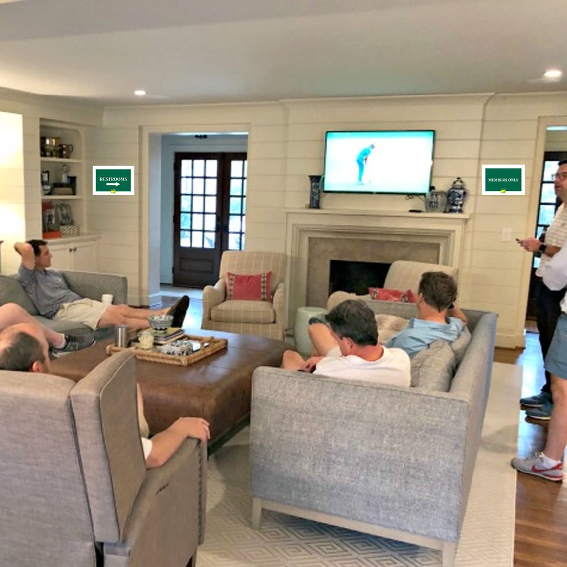 Personalised Masters Golf Signs, Masters Golf Party Signs, Party ...