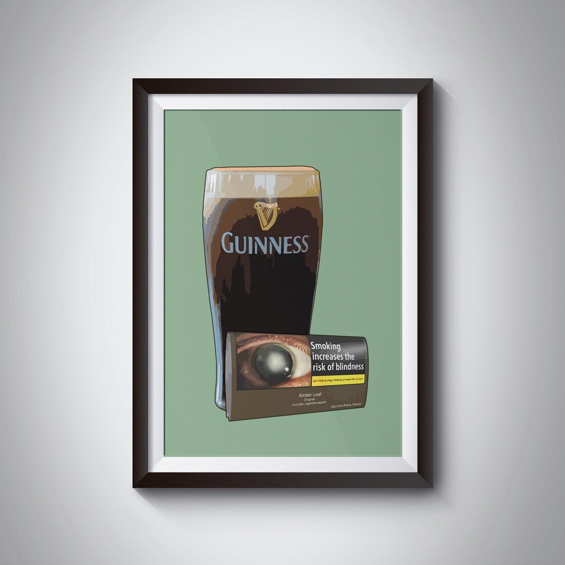 Guinness Print - A4 & A3 Print Sizes - Wall Art - Ireland - Guinness ...