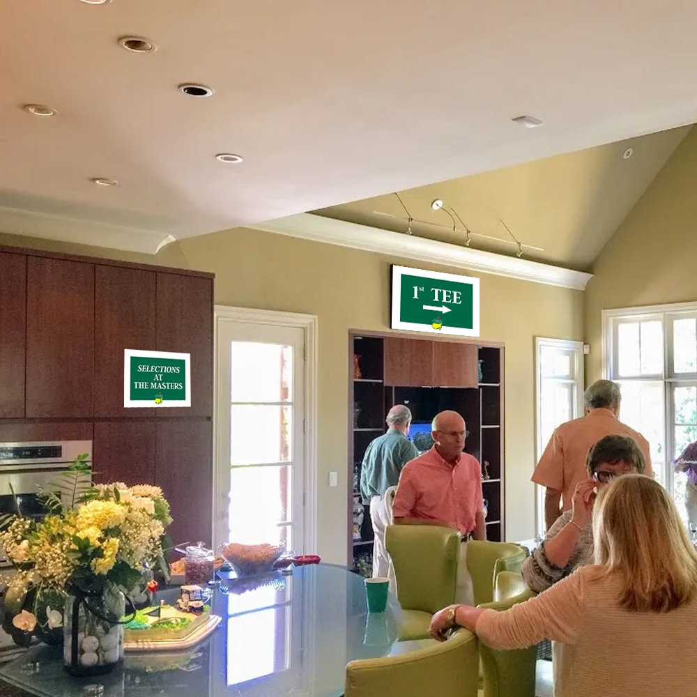 Personalised Masters Golf Signs, Masters Golf Party Signs, Party ...
