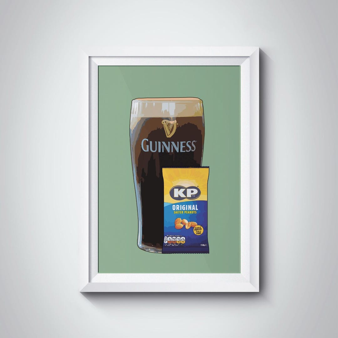 Guinness Print - A4 & A3 Print Sizes - Wall Art - Ireland - Guinness ...