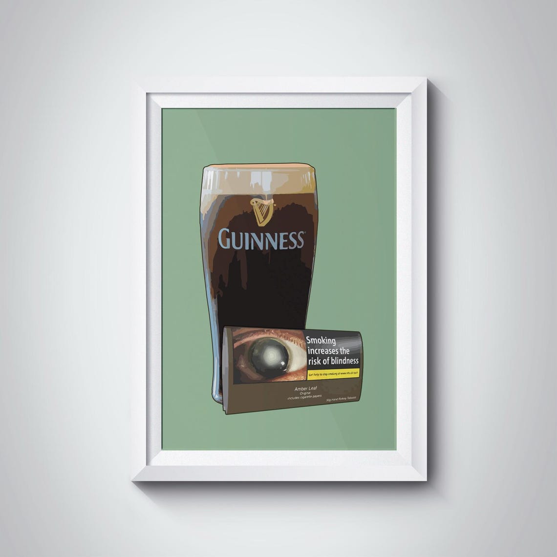 Guinness Print - A4 & A3 Print Sizes - Wall Art - Ireland - Guinness ...