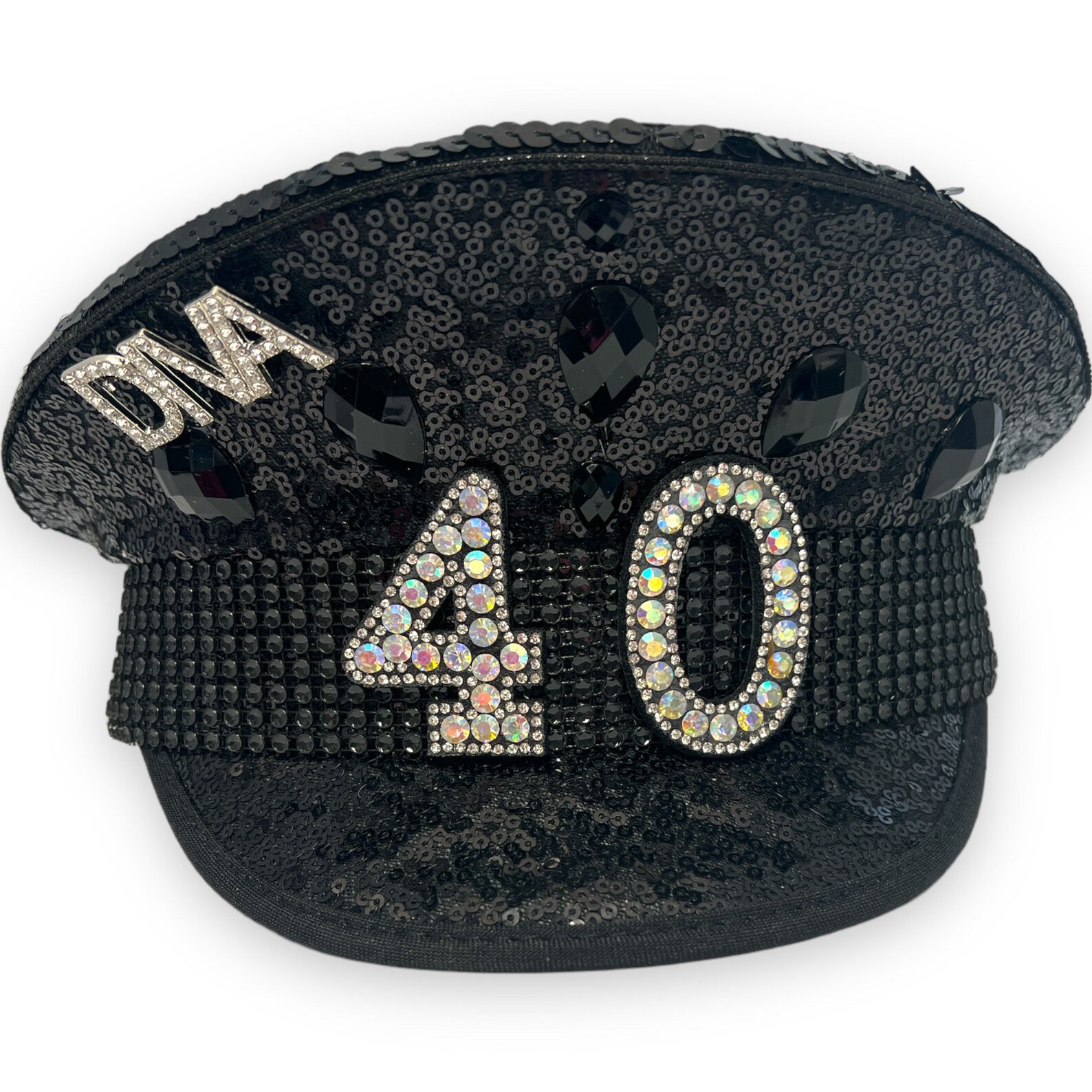 40th Birthday Captains Black Hat for Fortieth 40 Celebration - Etsy