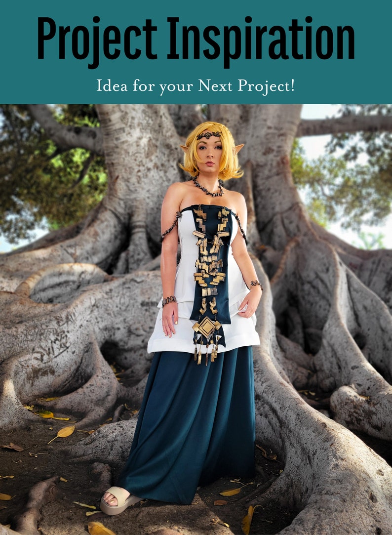 Tears of the Princess Kingdom Sash and Crown Pattern | Digital Download ...