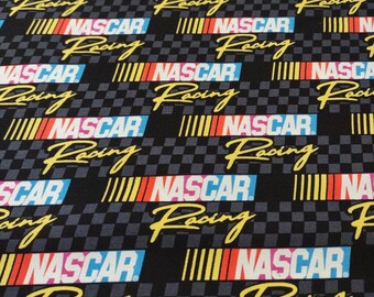 Cotton Nascar Fabric - Etsy