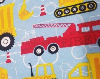 Construction Flannel Fabric - Etsy