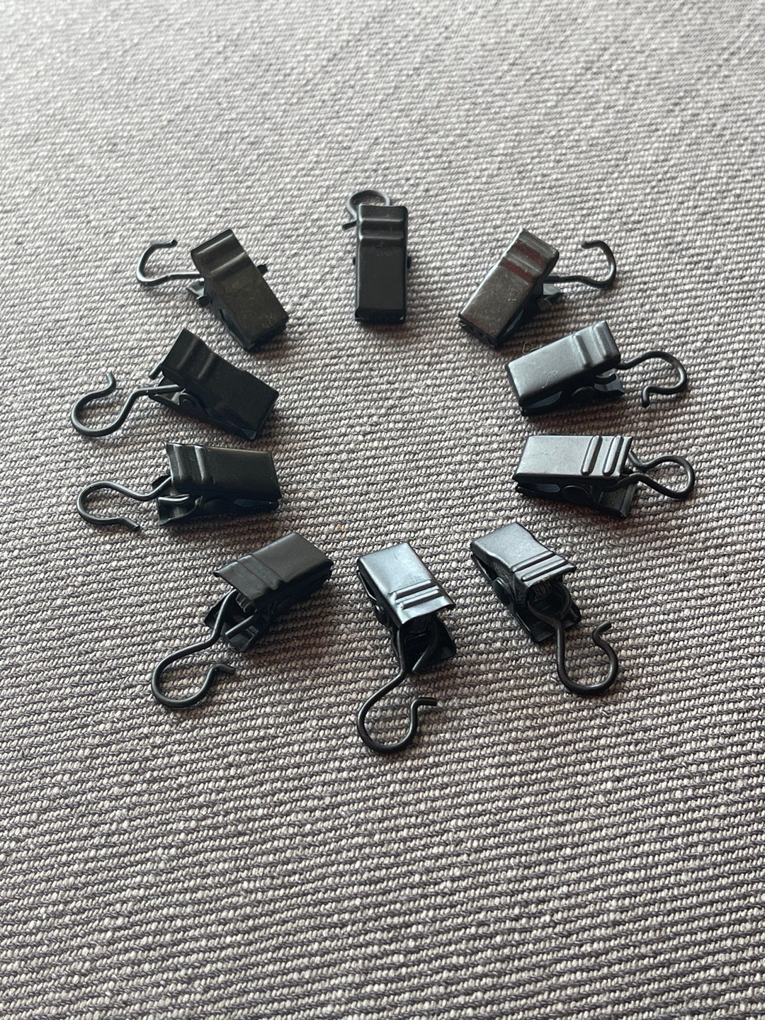 Vintage Curtain Clips Wall Cloth Fastener for Hanging Curtains or ...