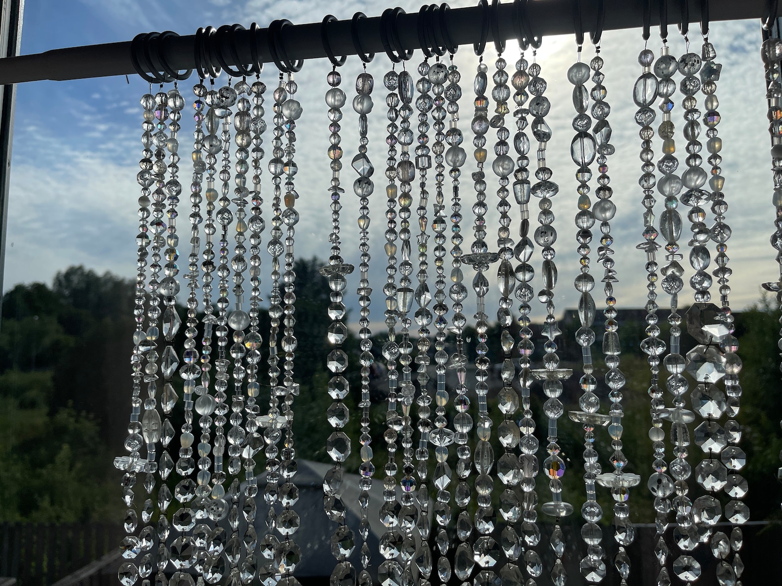 Bohemian Strands of Beads to Make Eg Curtains Gemstones Glass Sun ...