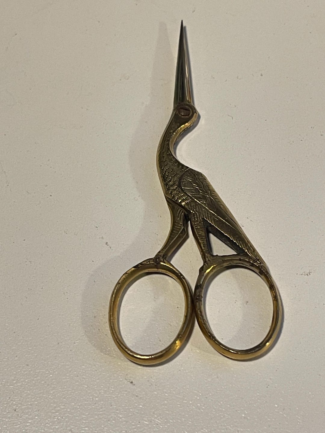 Older Vintage Stork Scissor in the Shape of a Stork - Etsy