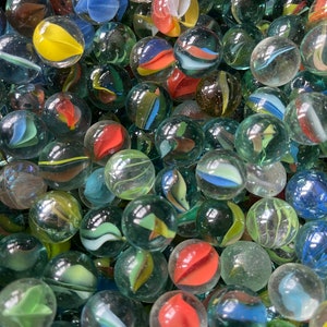 Beautiful Rare Vintage Marbles. Glass Marbles - Etsy