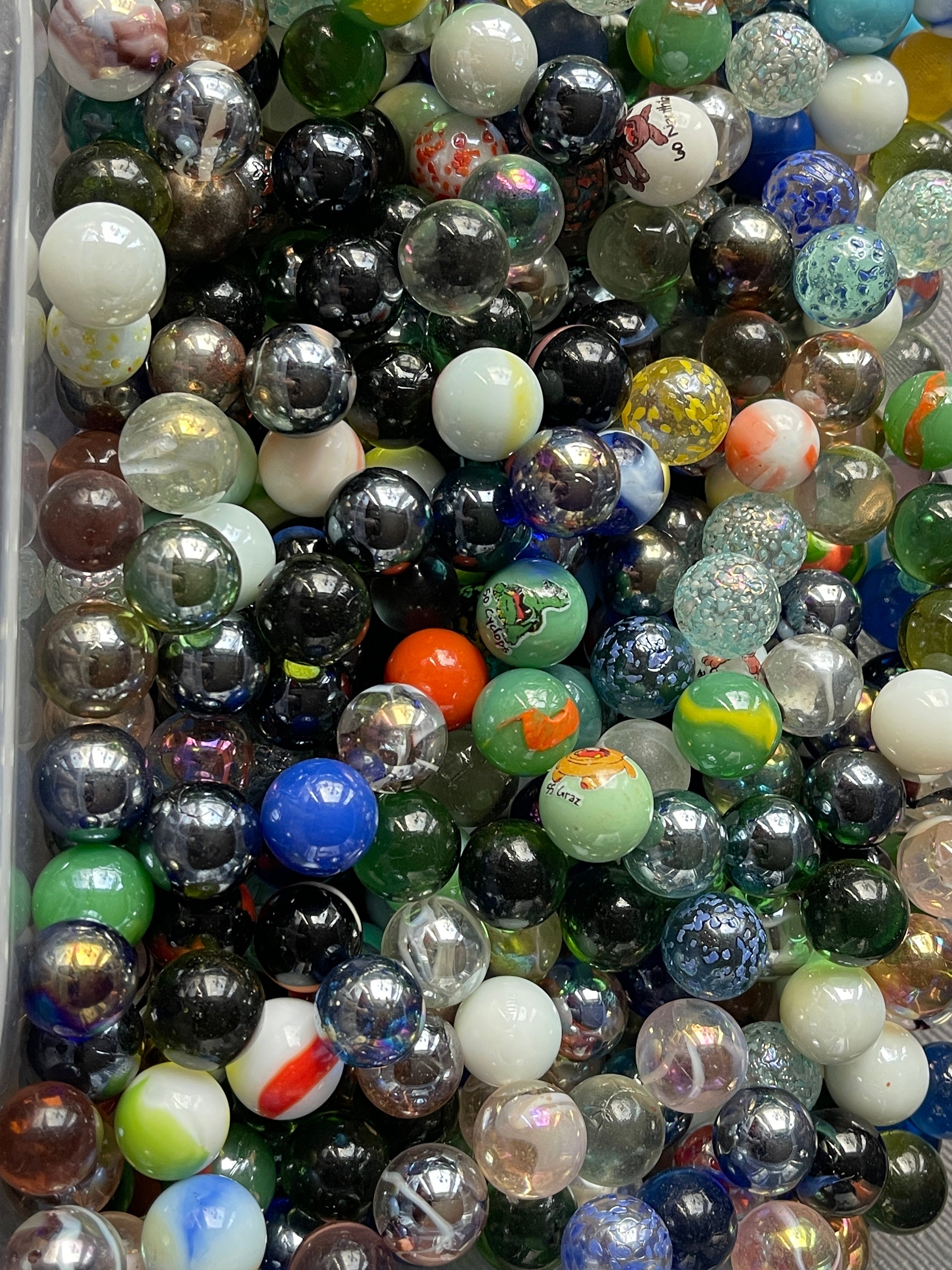 Mixed Lot of Rare Vintage Marbles in Different Colors Choose - Etsy