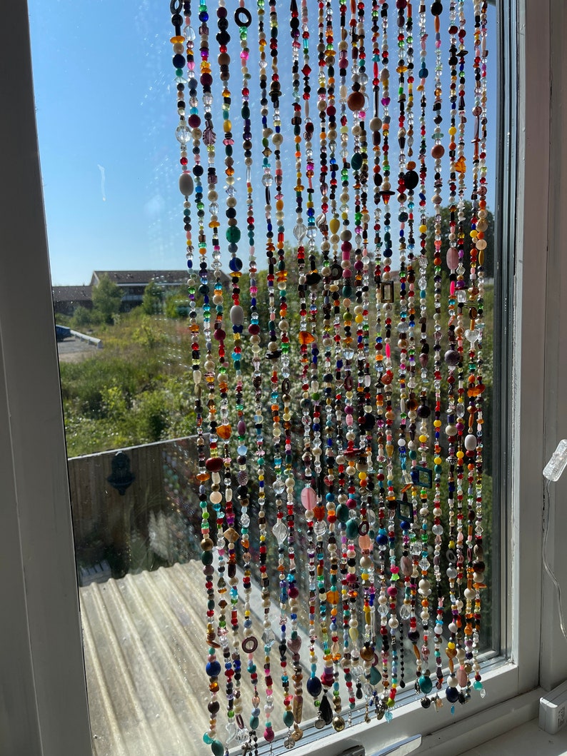 Bohemian Strands of Beads to Make Eg Curtains Gemstones Glass Sun ...