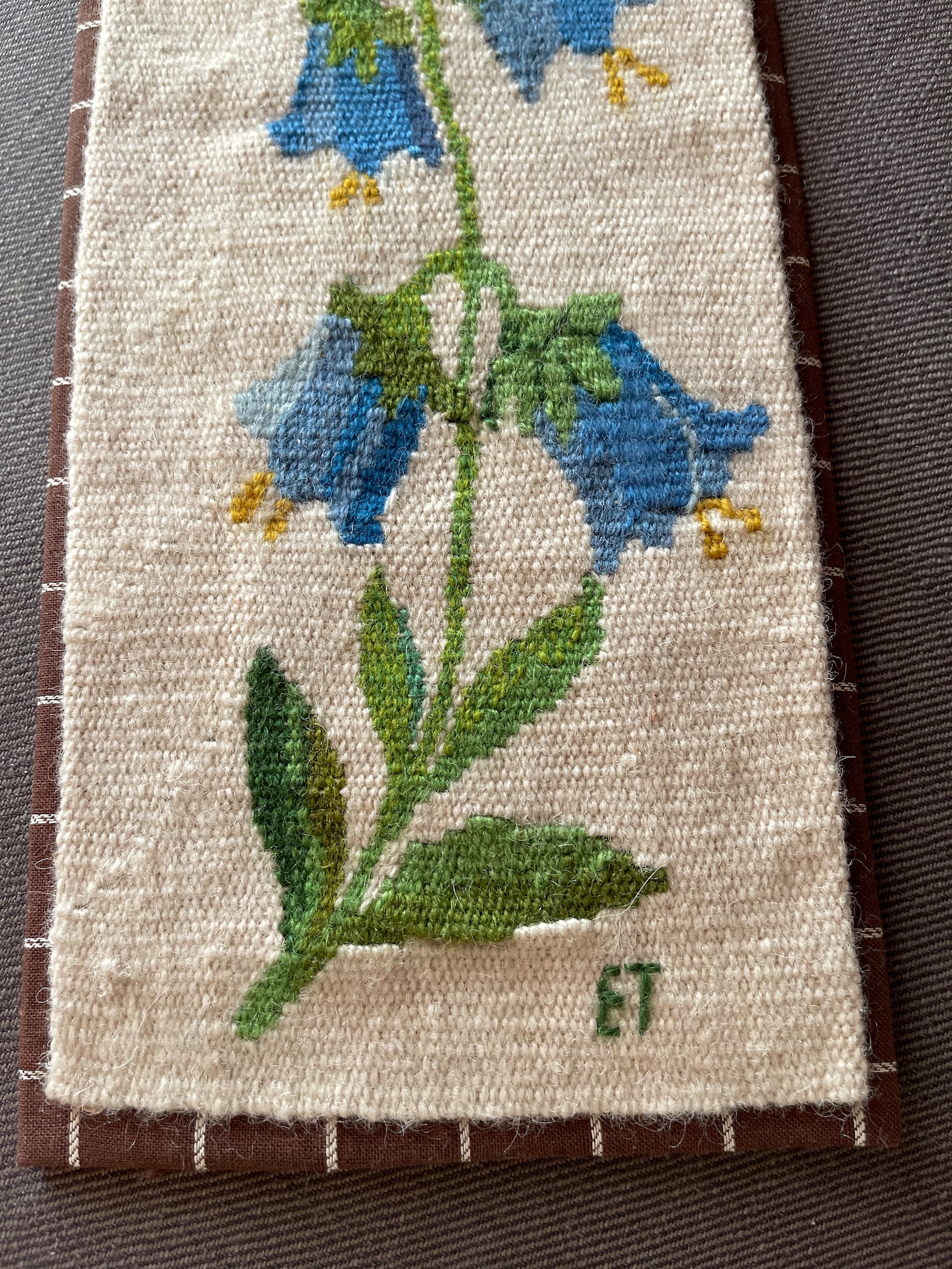 Very Beautiful Swedish Flemish Wall Hanging, in Nice Colors Fine ...