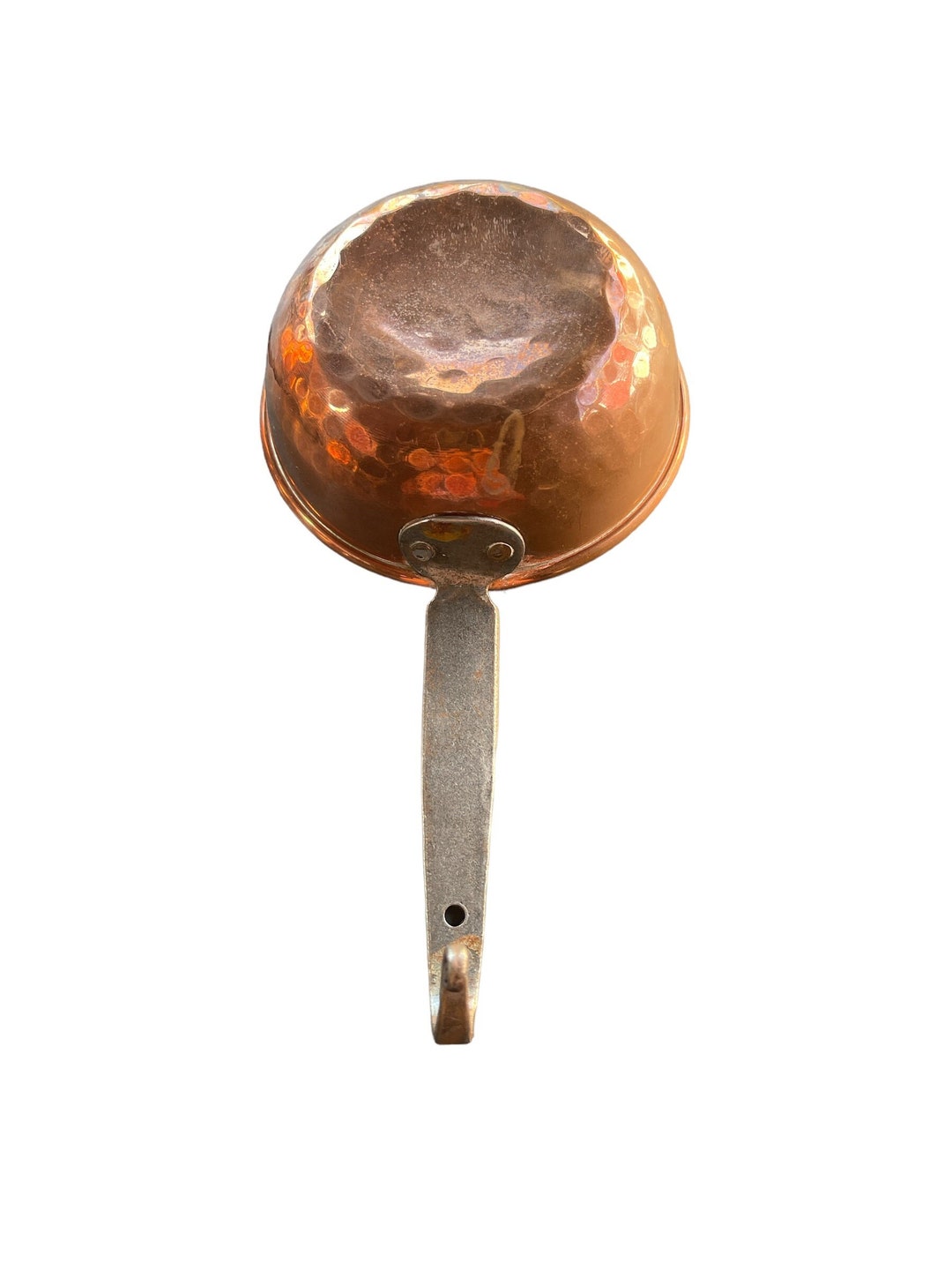 Hammered Ladle in Copper With Forged Handle. Handmade in Sweden - Etsy