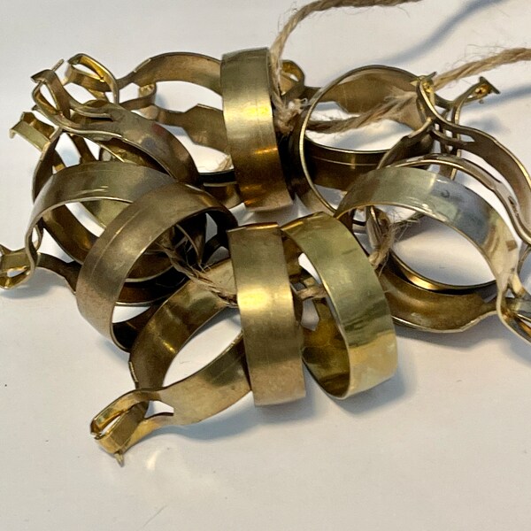 Brass Curtain Clips - Etsy UK