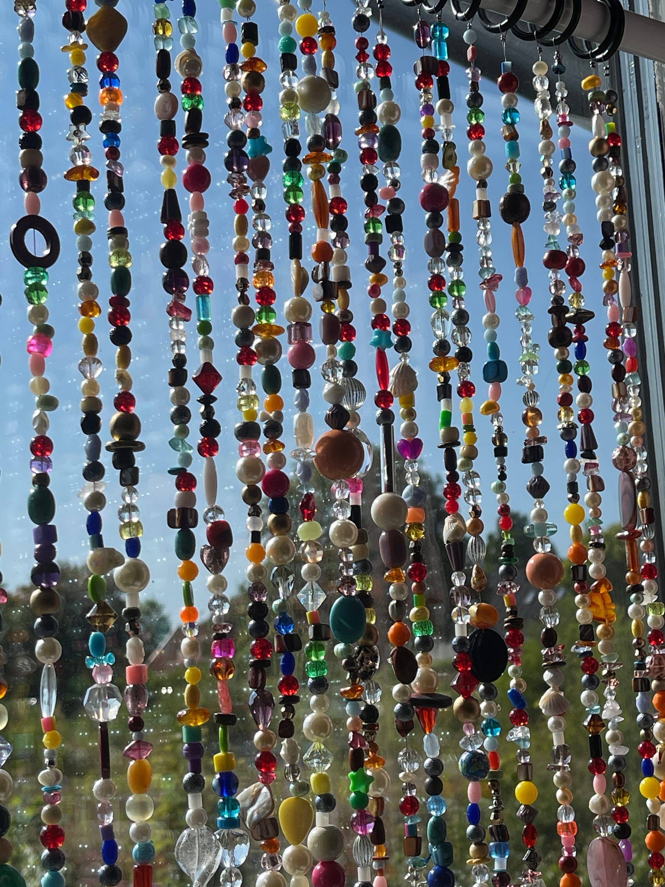 Bohemian Strands of Beads to Make Eg Curtains Gemstones Glass Sun ...