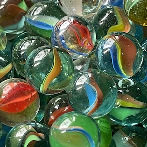 Beautiful Rare Vintage Marbles. Glass Marbles - Etsy