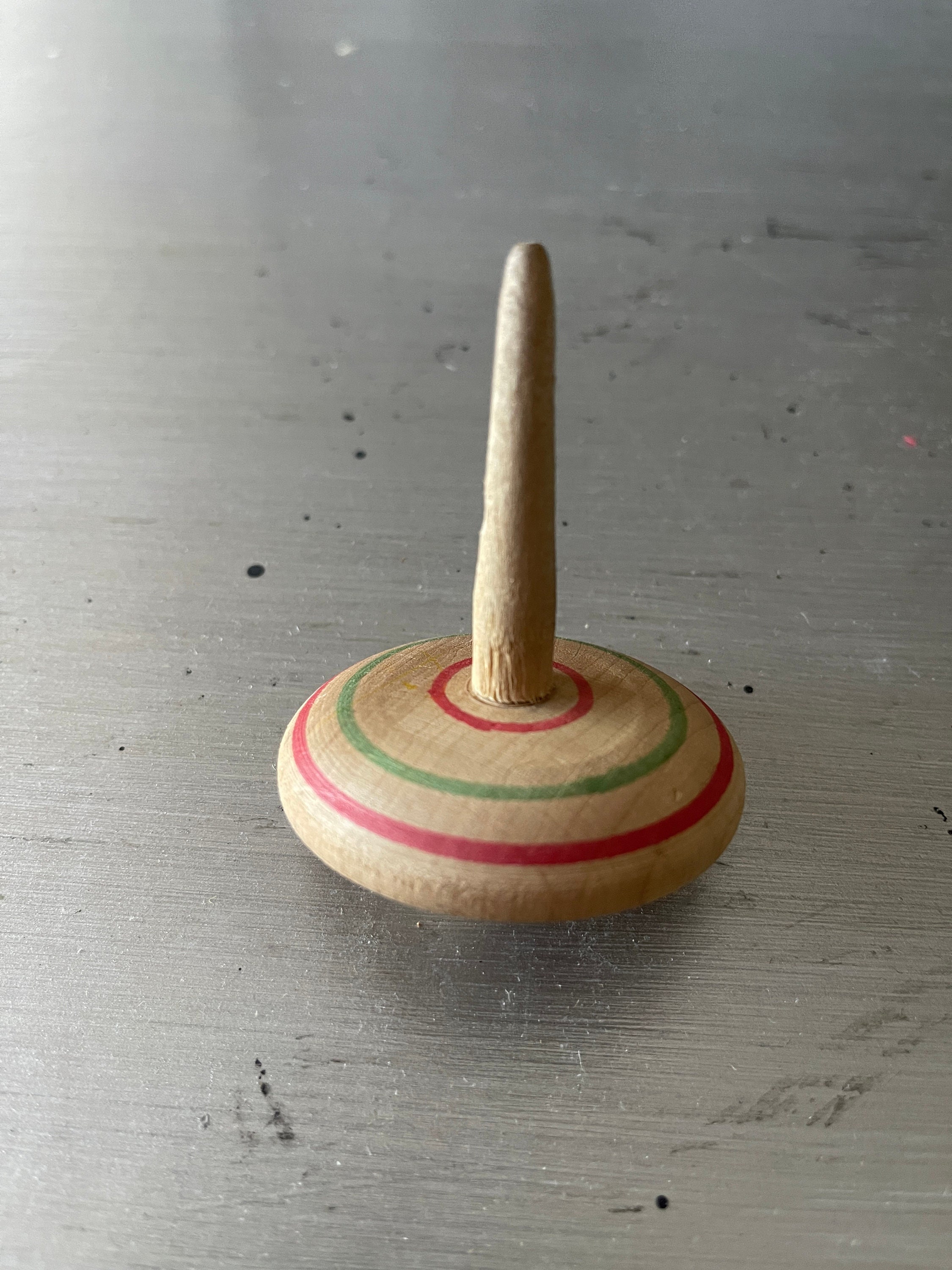 Dancer's Spinning Top in Wood, Handmade Tops, Spinners - Etsy