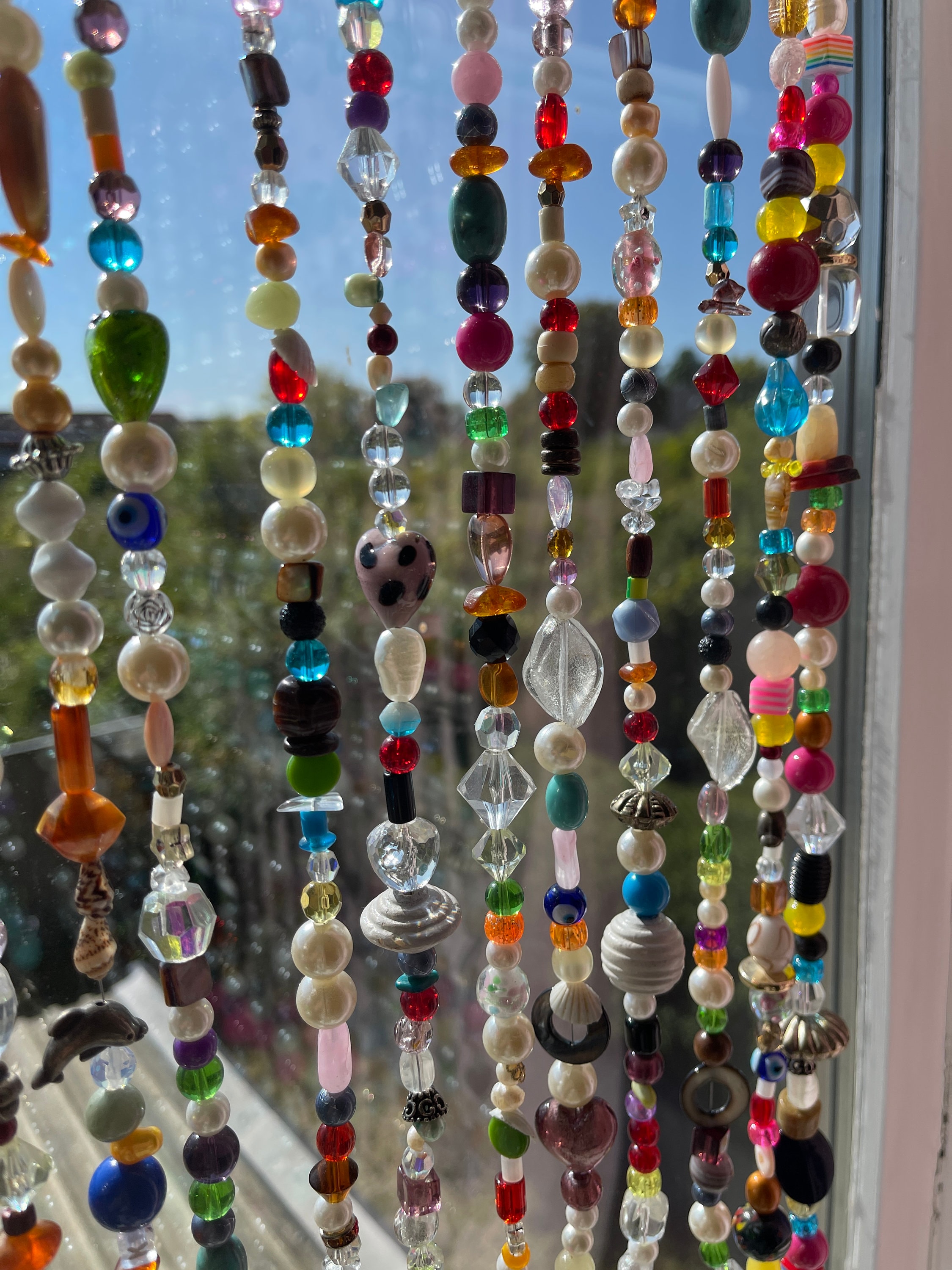 Bohemian Strands of Beads to Make Eg Curtains Gemstones Glass Sun ...