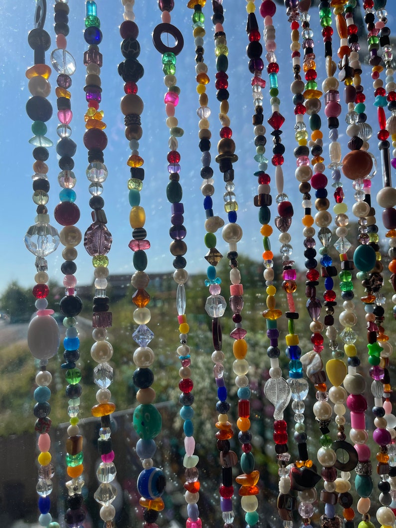 Bohemian Strands of Beads to Make Eg Curtains Gemstones Glass Sun ...