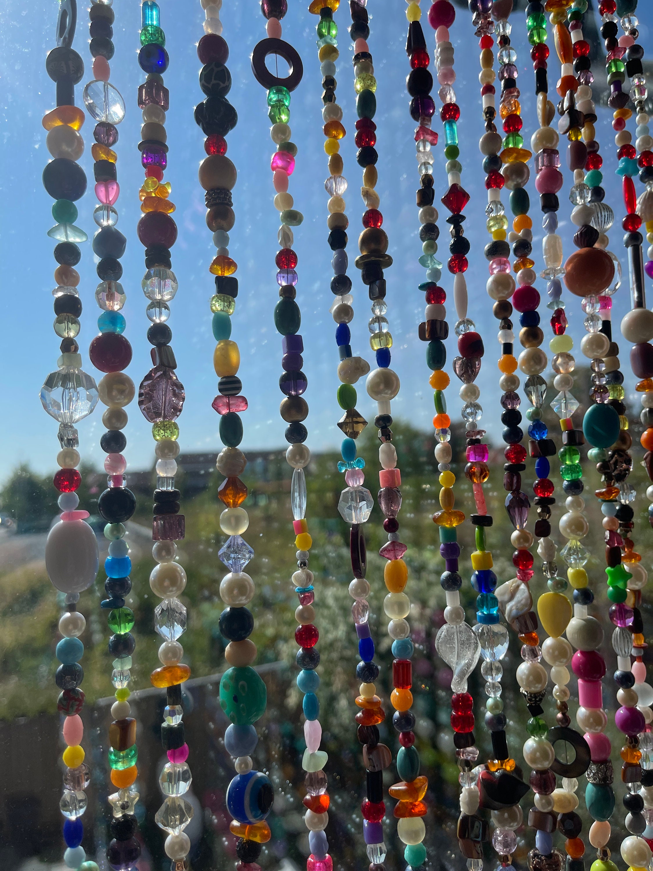 Bohemian Strands of Beads to Make Eg Curtains Gemstones Glass Sun ...