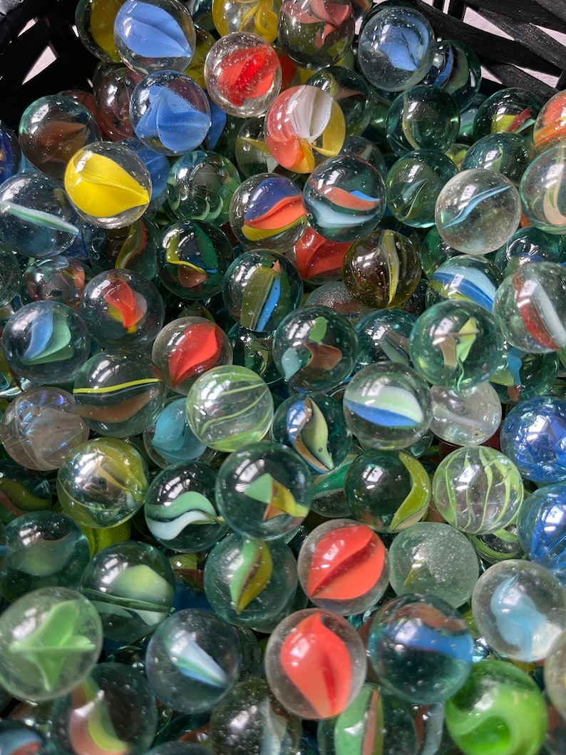 Beautiful Rare Vintage Marbles. Glass Marbles - Etsy