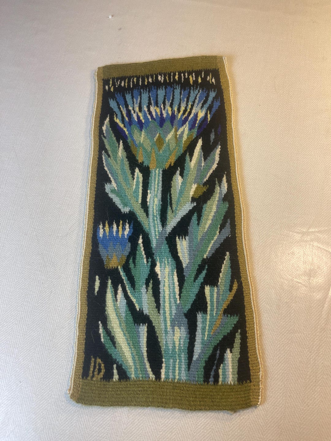 Very Beautiful Swedish Flemish Wall Hanging, in Nice Colors Fine ...