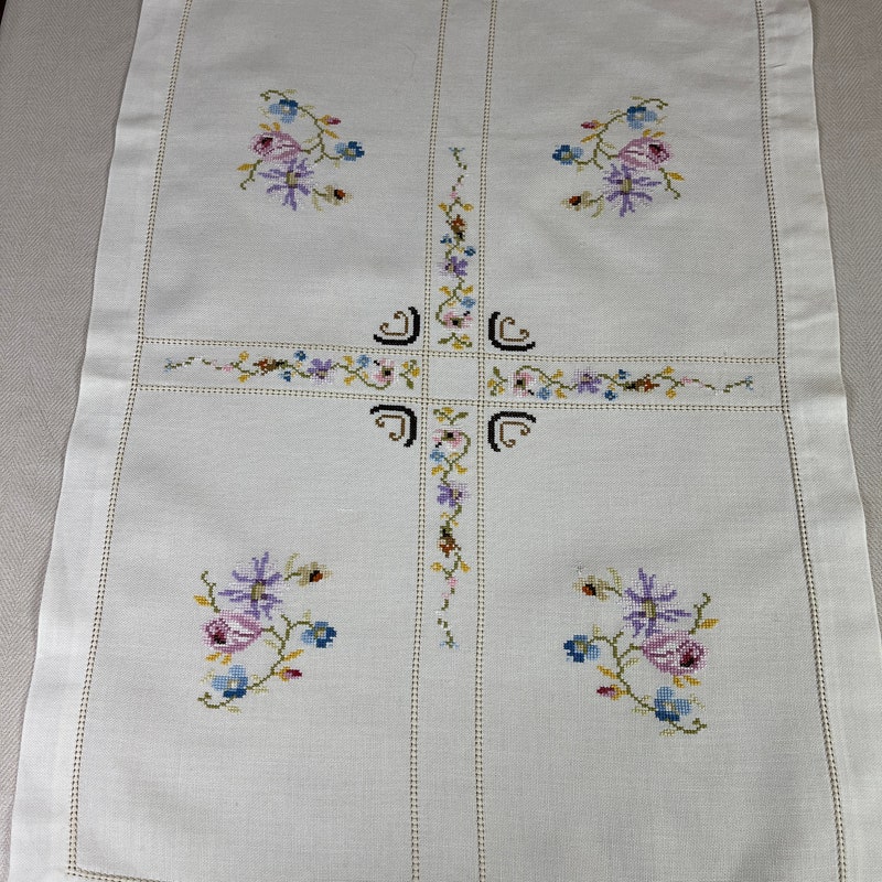 Embroidered Tablecloth - Etsy