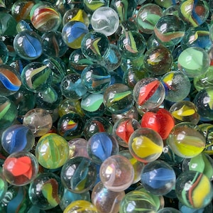 Beautiful Rare Vintage Marbles. Glass Marbles - Etsy