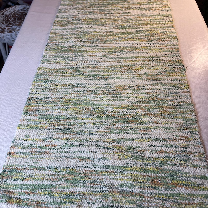 Rag Rug Runner - Etsy