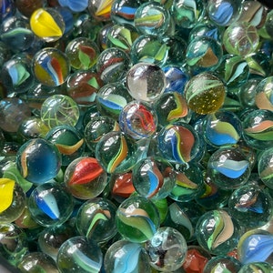 Beautiful Rare Vintage Marbles. Glass Marbles - Etsy