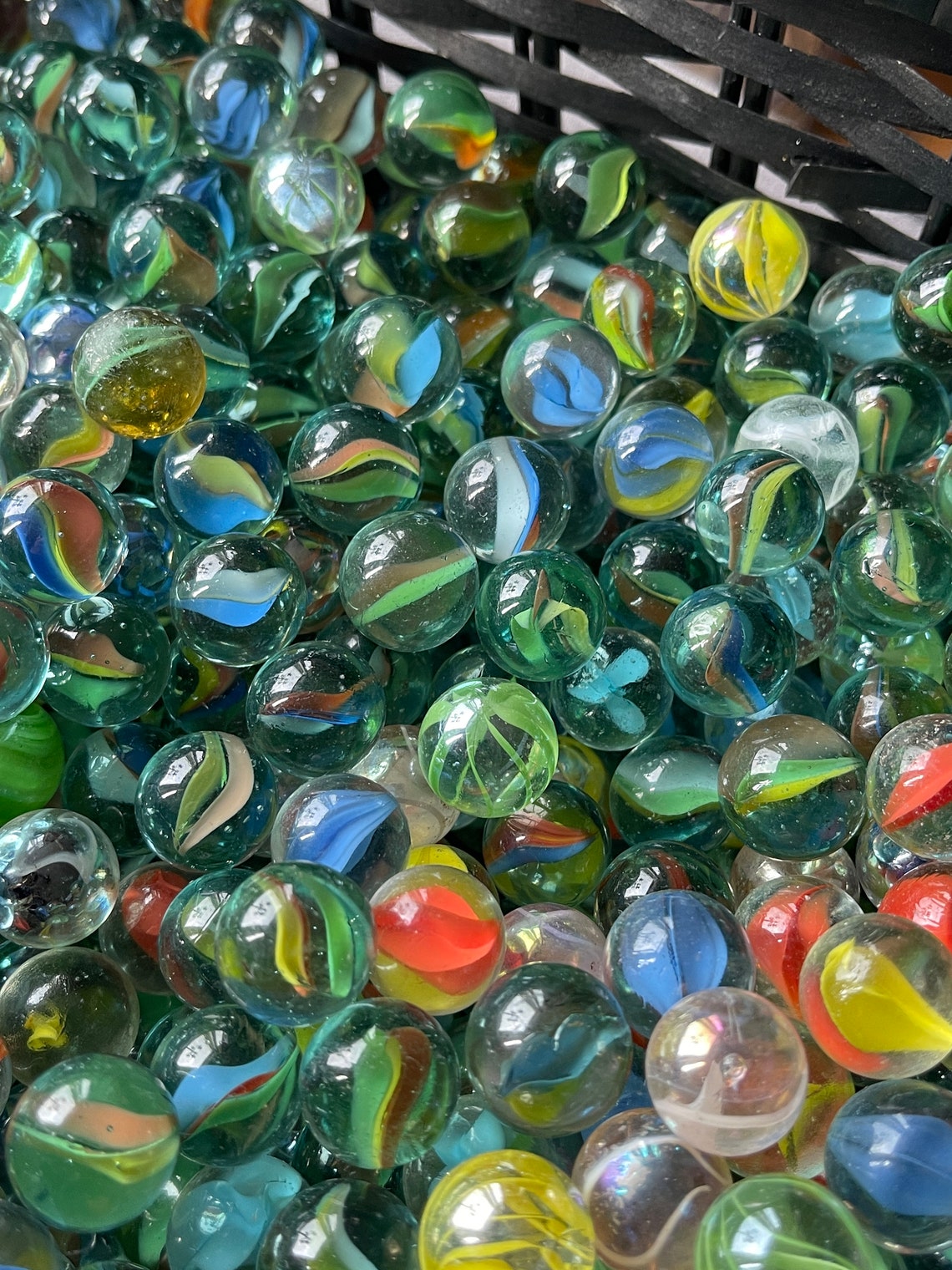Beautiful Rare Vintage Marbles. Glass Marbles - Etsy