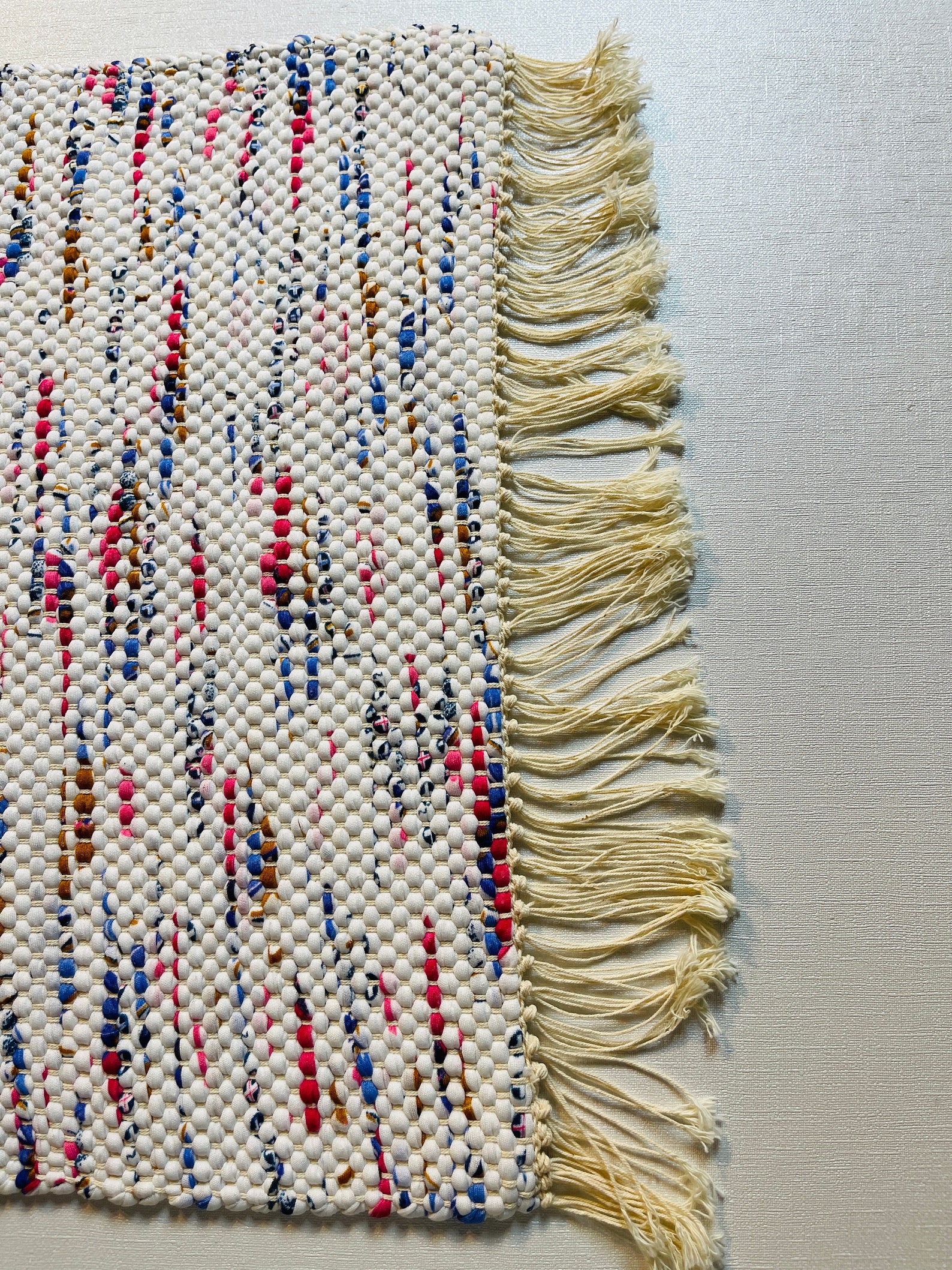 Hand Woven Cloth Mat Woven Runner Tablerunner - Etsy