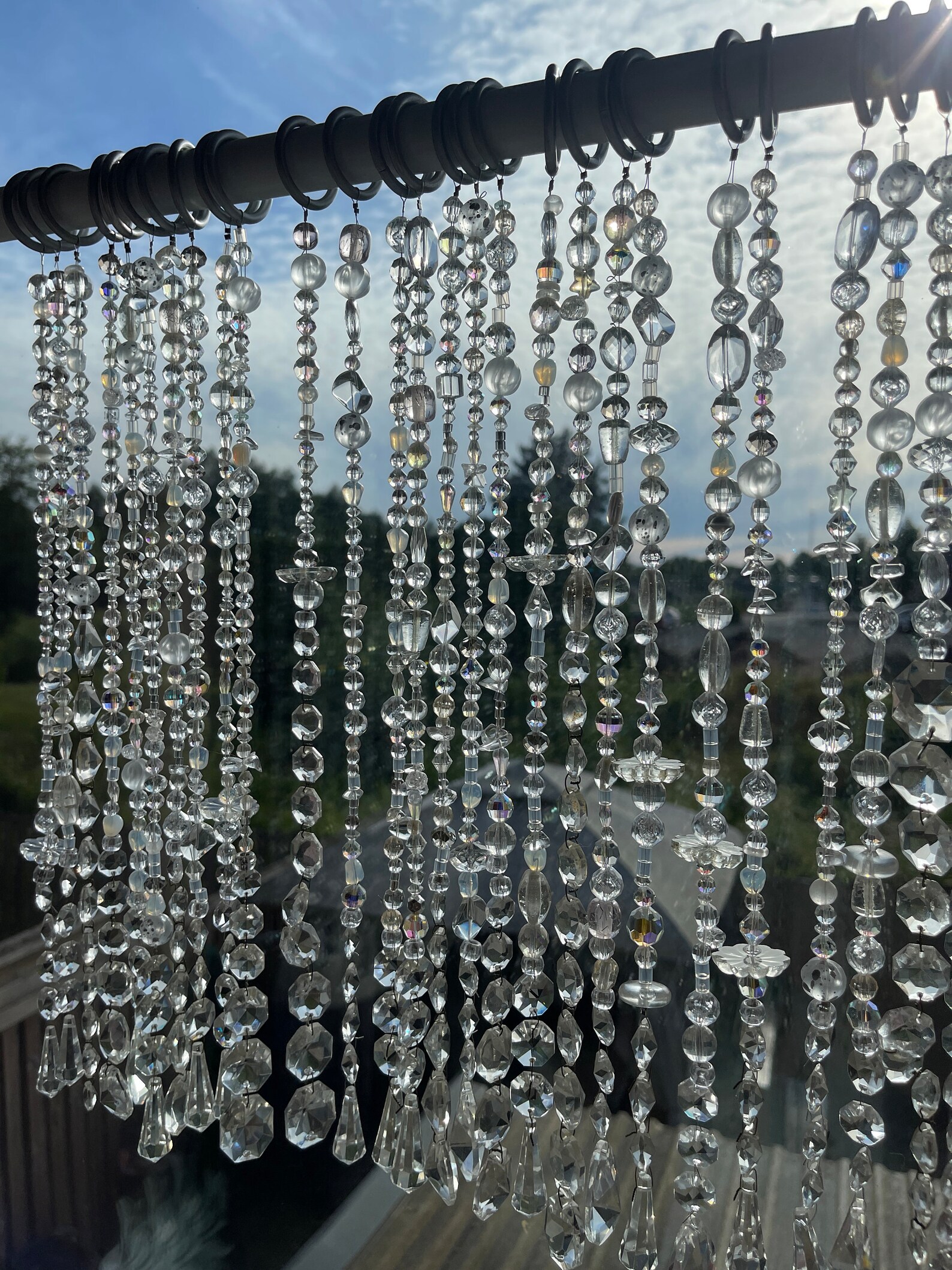 Bohemian Strands of Beads to Make Eg Curtains Gemstones Glass Sun ...