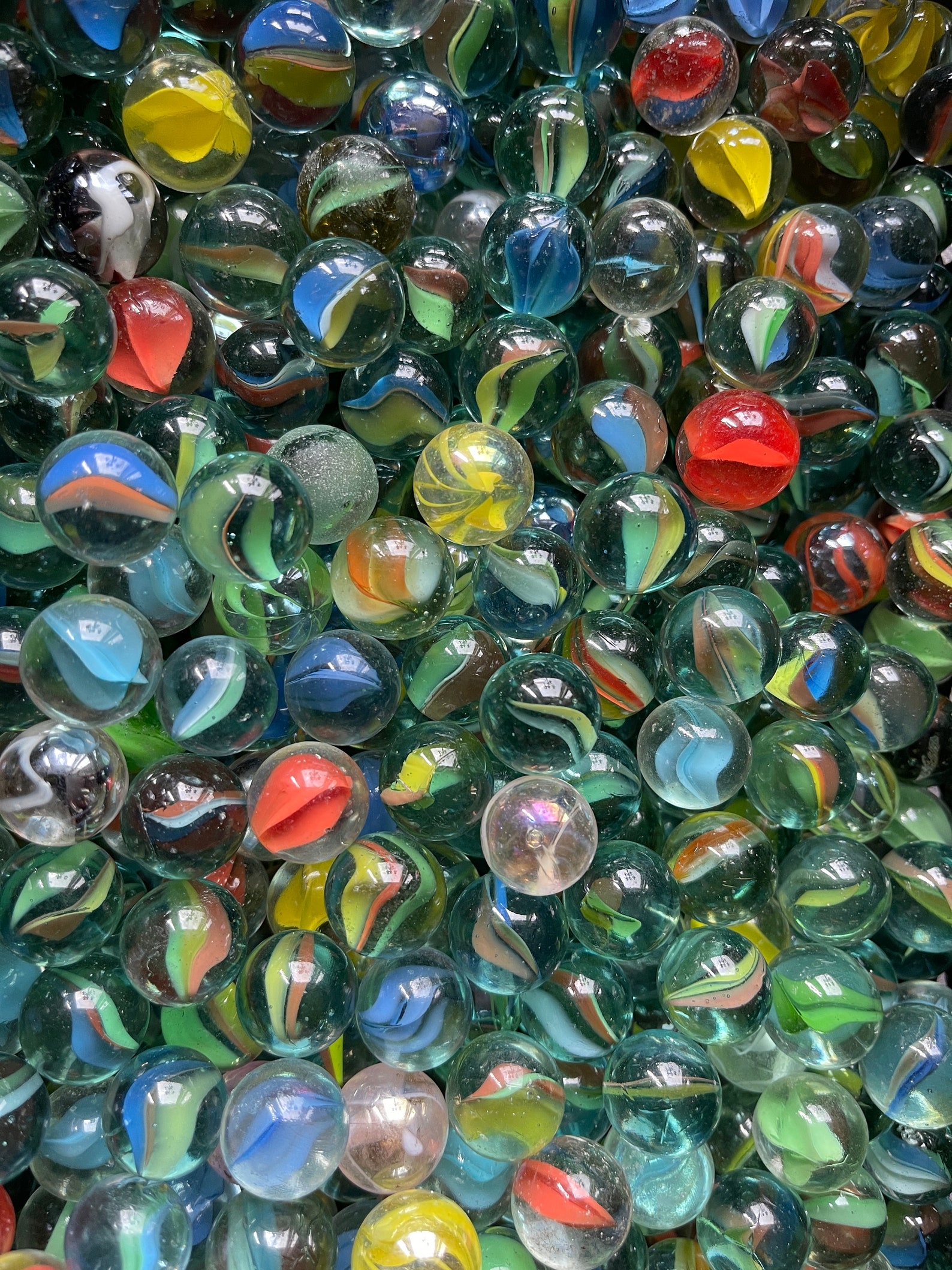 Beautiful Rare Vintage Marbles. Glass Marbles - Etsy