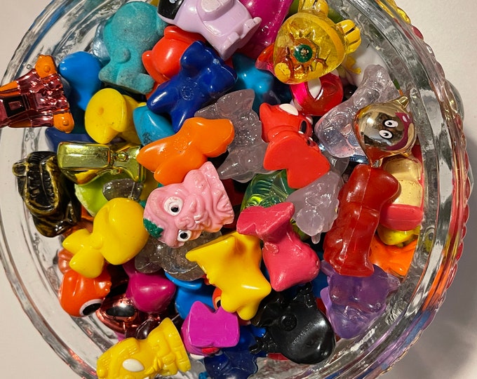 10 zufällig ausgewählte Dracco Heads Crazy Bones Gogos Sammlung ...