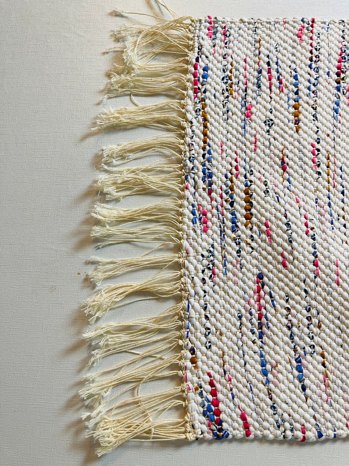 Hand Woven Cloth Mat Woven Runner Tablerunner - Etsy