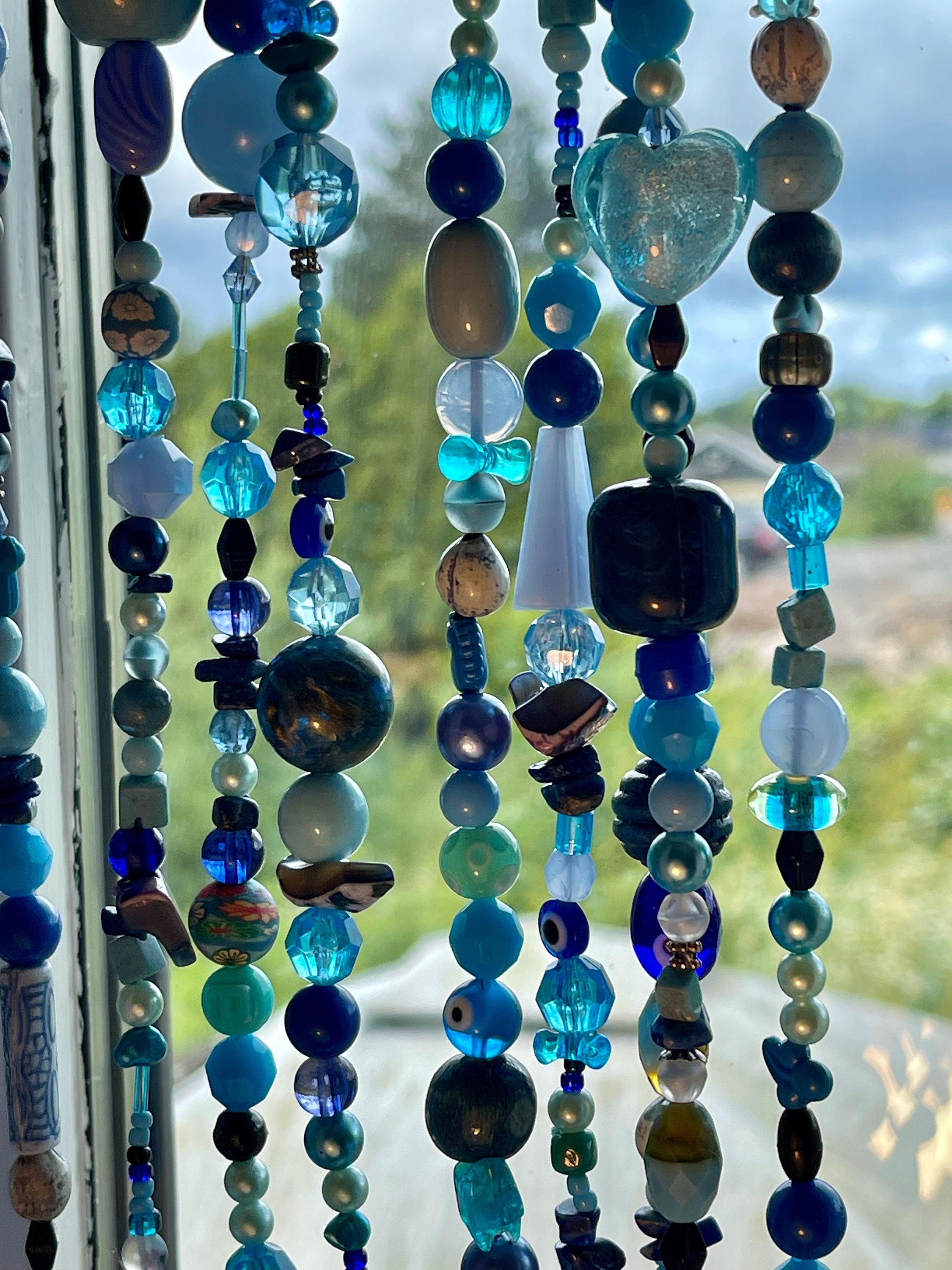 Bohemian Strands of Beads to Make Eg Curtains Gemstones Glass Sun ...