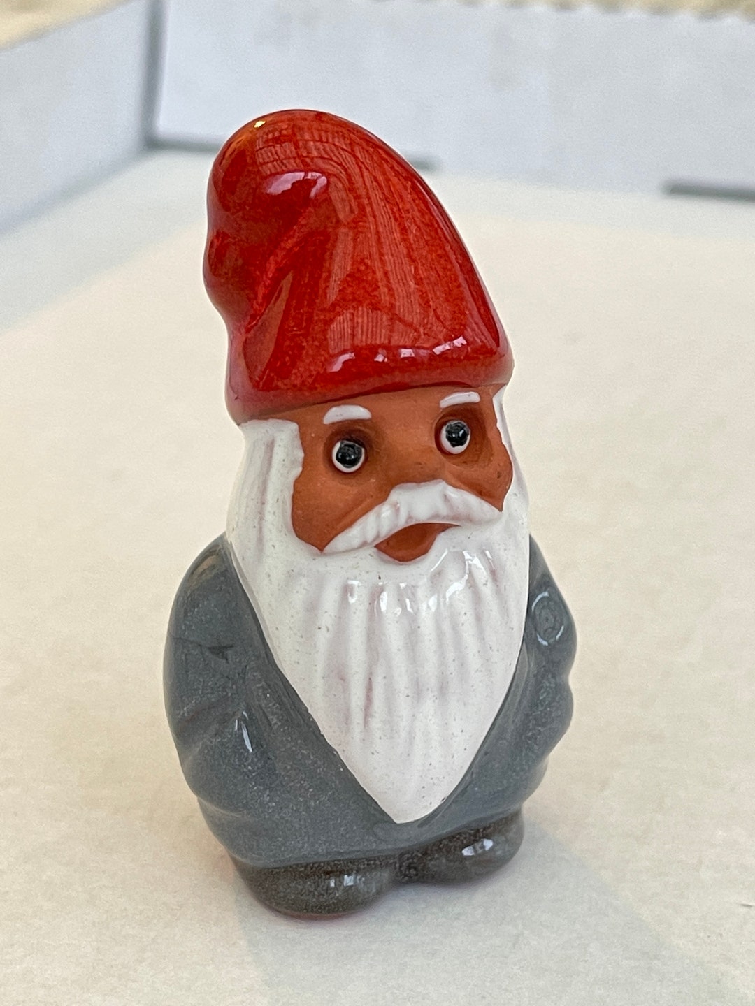 Rolf Berg Torshalla Pottery Gnomes / Gnome Figurine. Original Labels ...