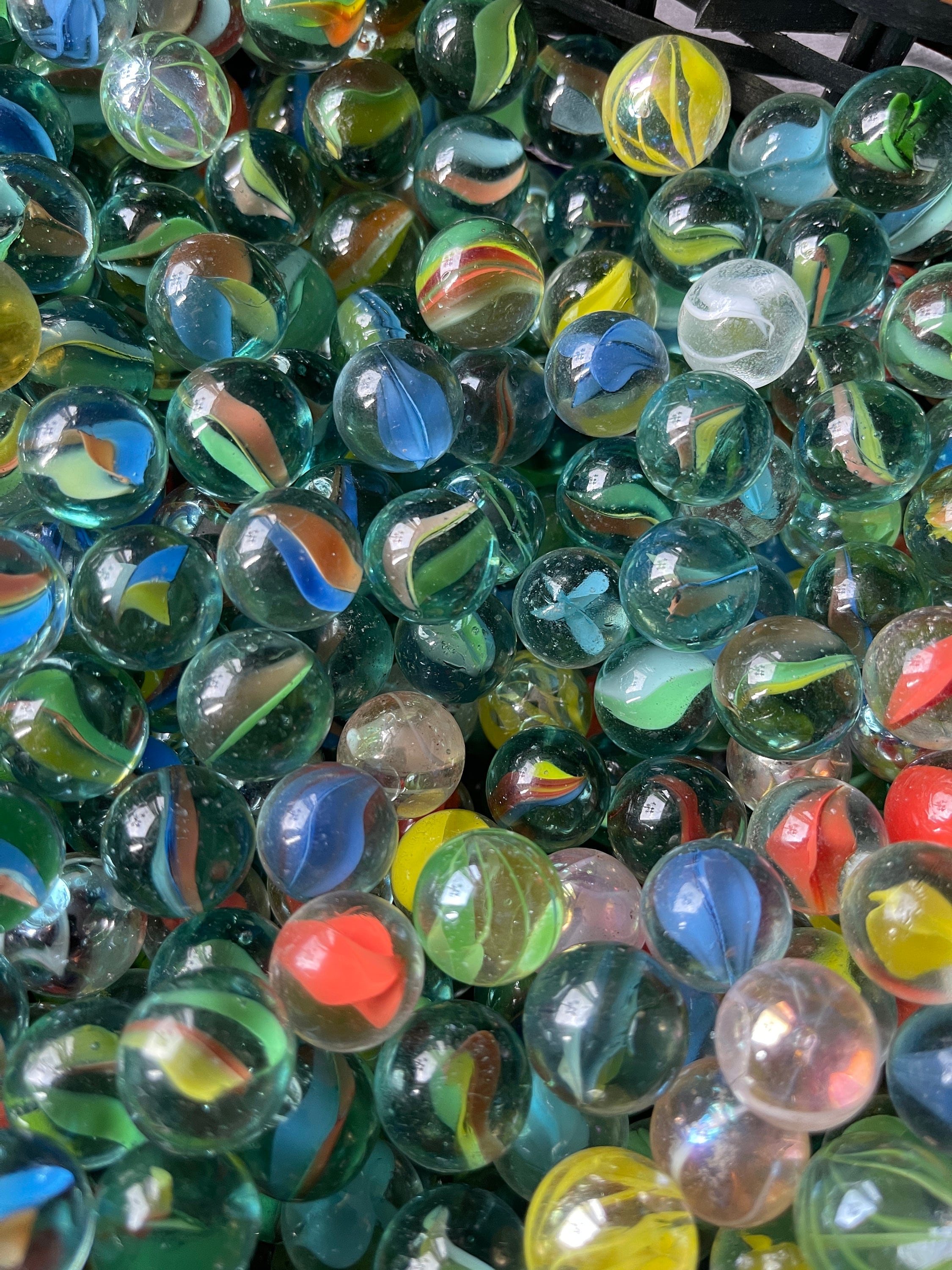 Beautiful Rare Vintage Marbles. Glass Marbles - Etsy