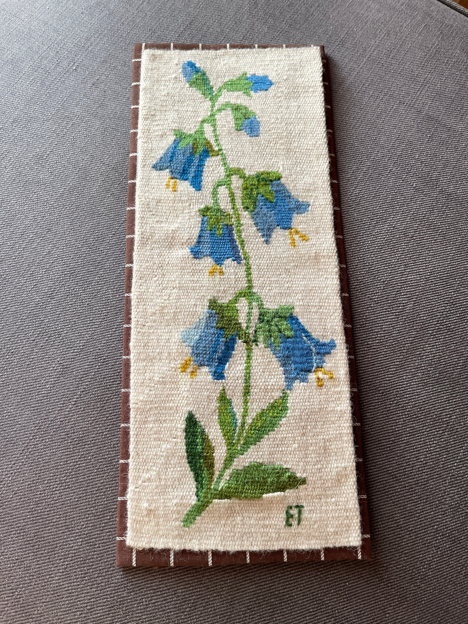 Very Beautiful Swedish Flemish Wall Hanging, in Nice Colors Fine ...