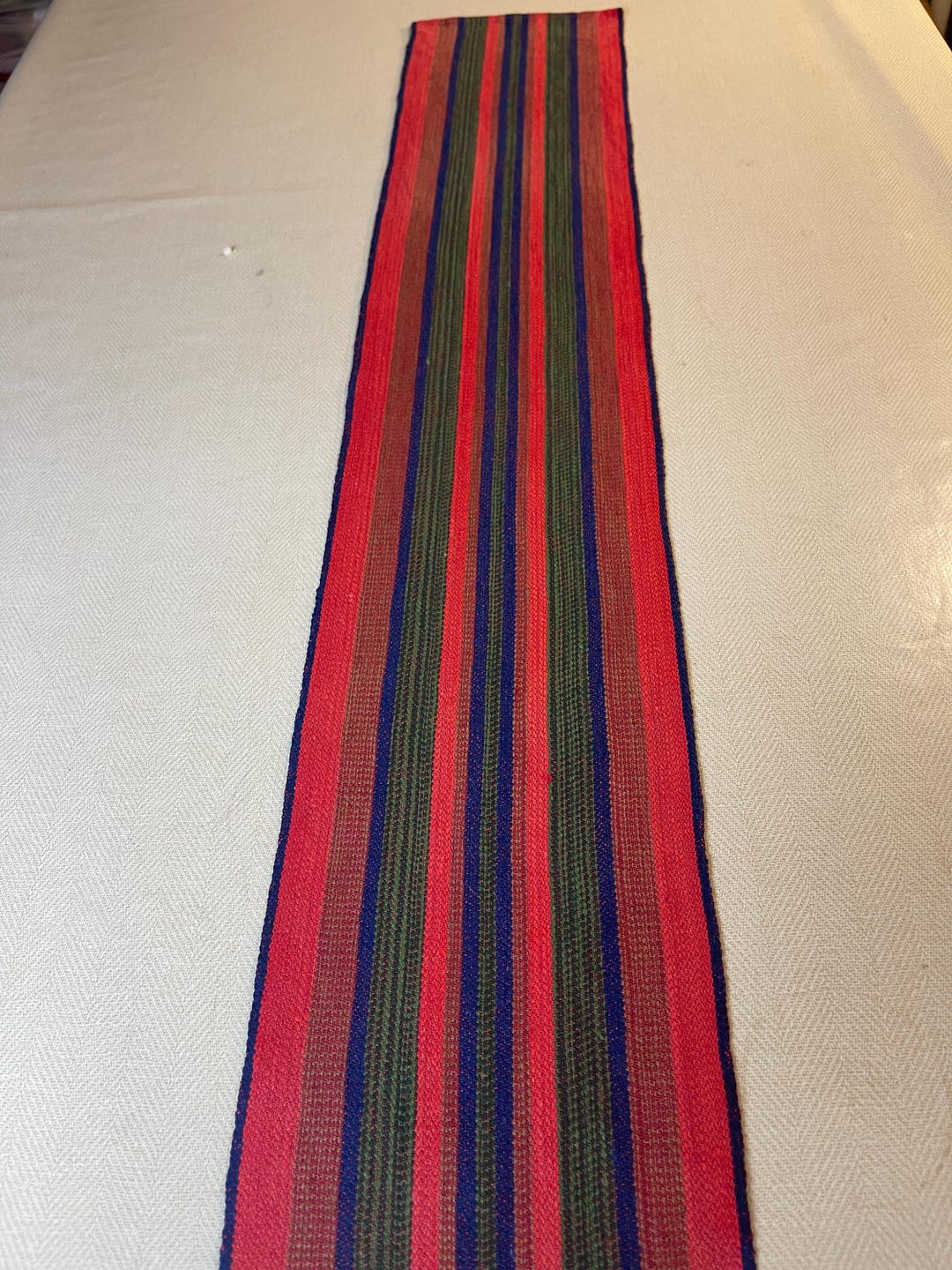 Woven by Hand Fine Runner From Sweden - Etsy