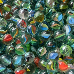 Beautiful Rare Vintage Marbles. Glass Marbles - Etsy