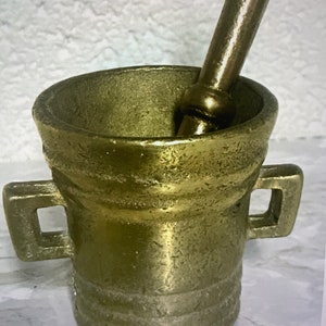 Mortar in Brass From Sweden - Etsy
