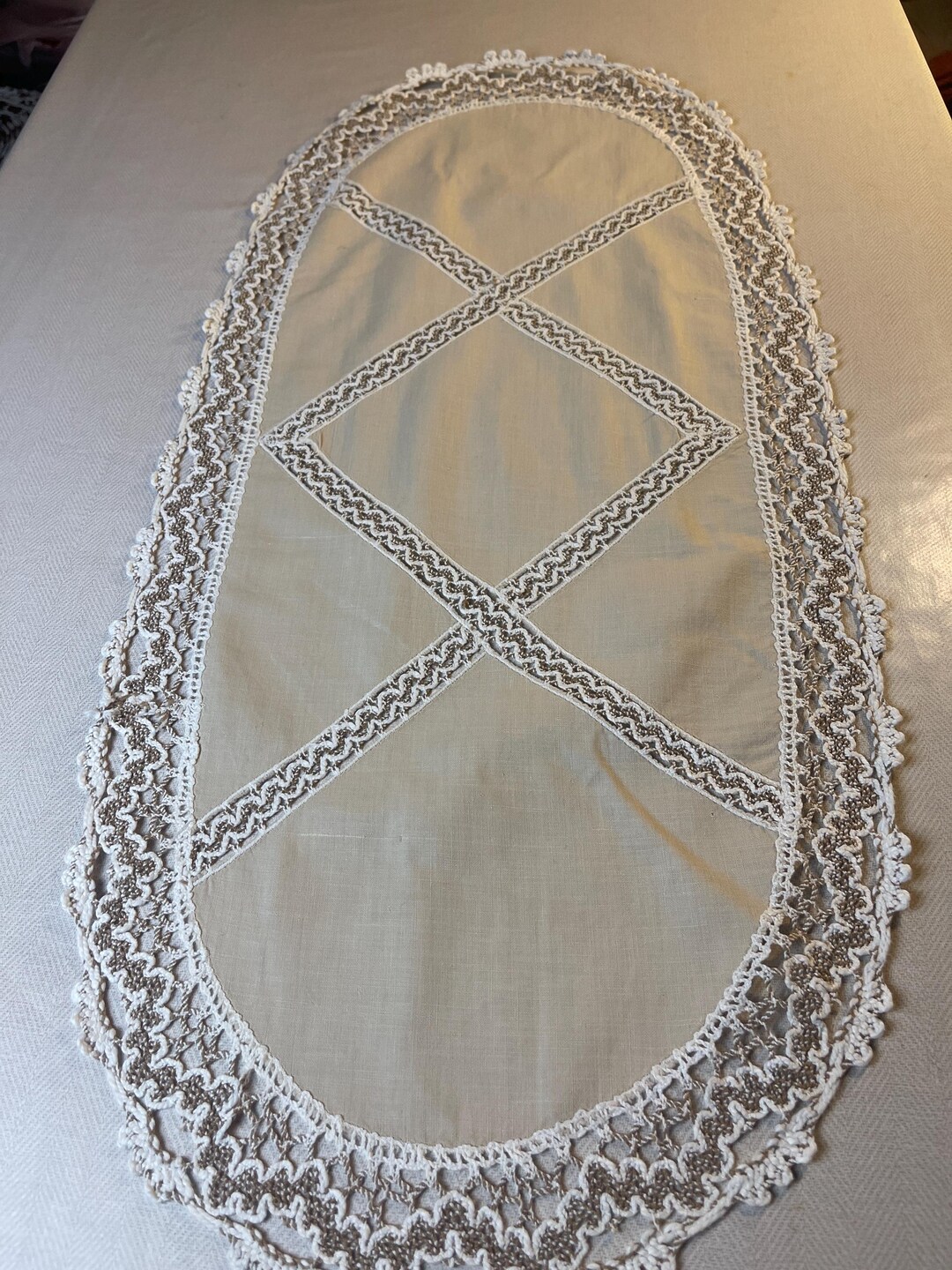 A Very Beautiful and Fine Embroidered Runner From Sweden - Etsy