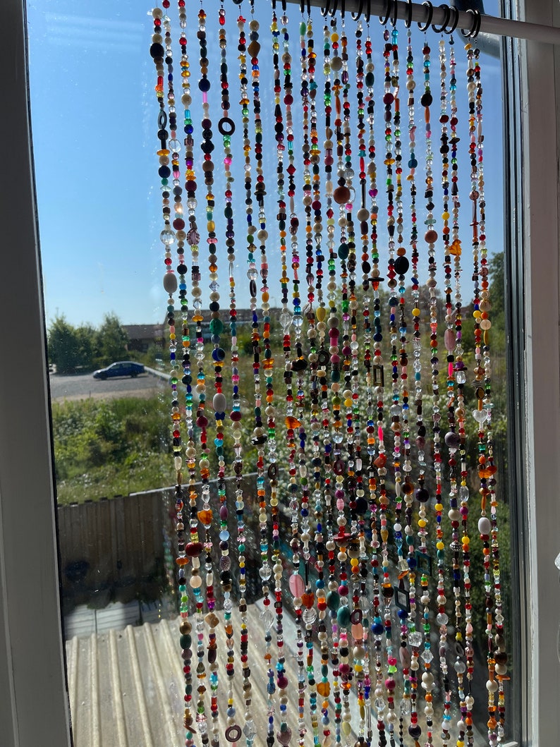 Bohemian Strands of Beads to Make Eg Curtains Gemstones Glass Sun ...