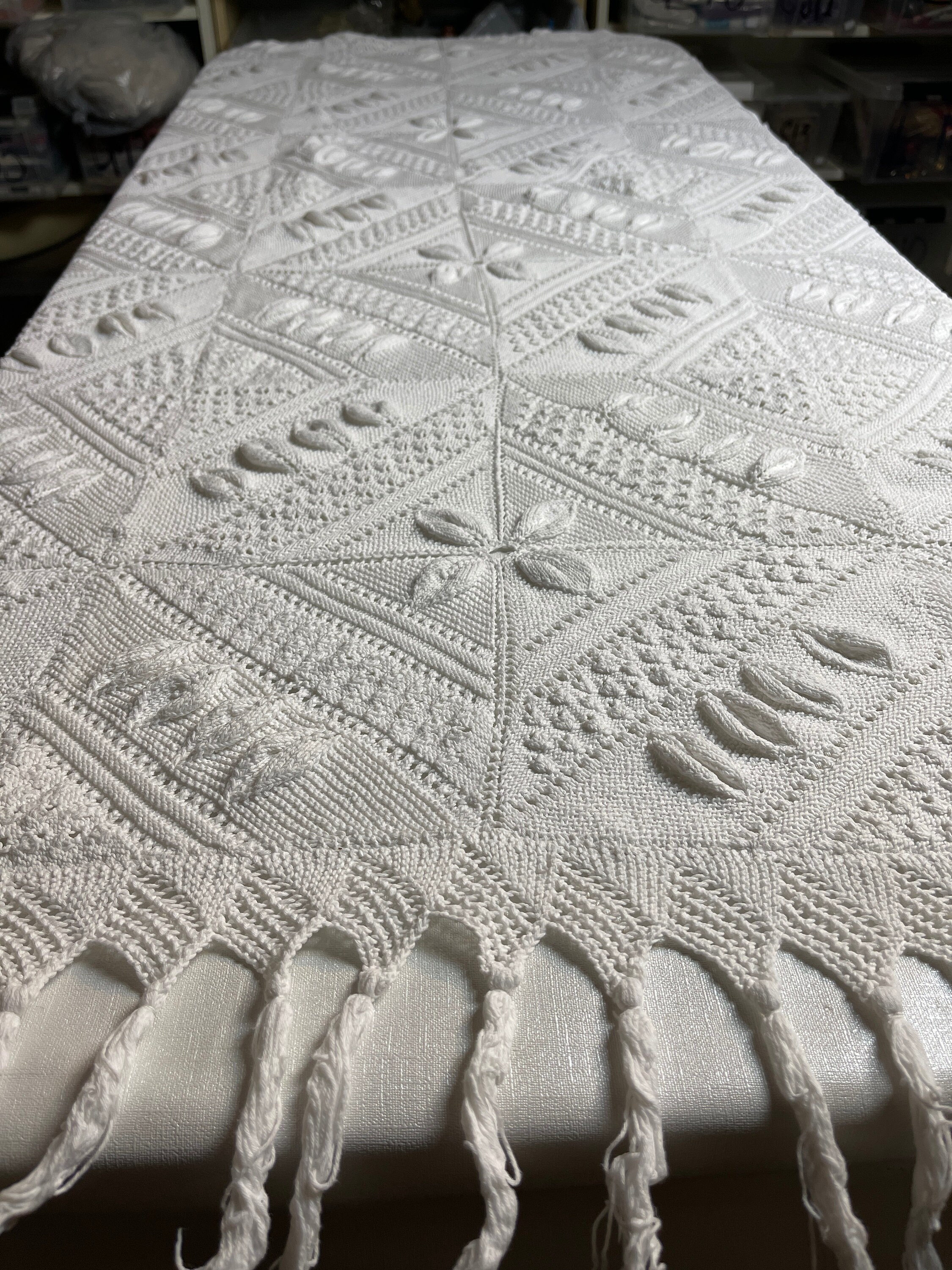 A Very Beautiful Swedish Vintage Hand Crocheted Tablecloth. - Etsy